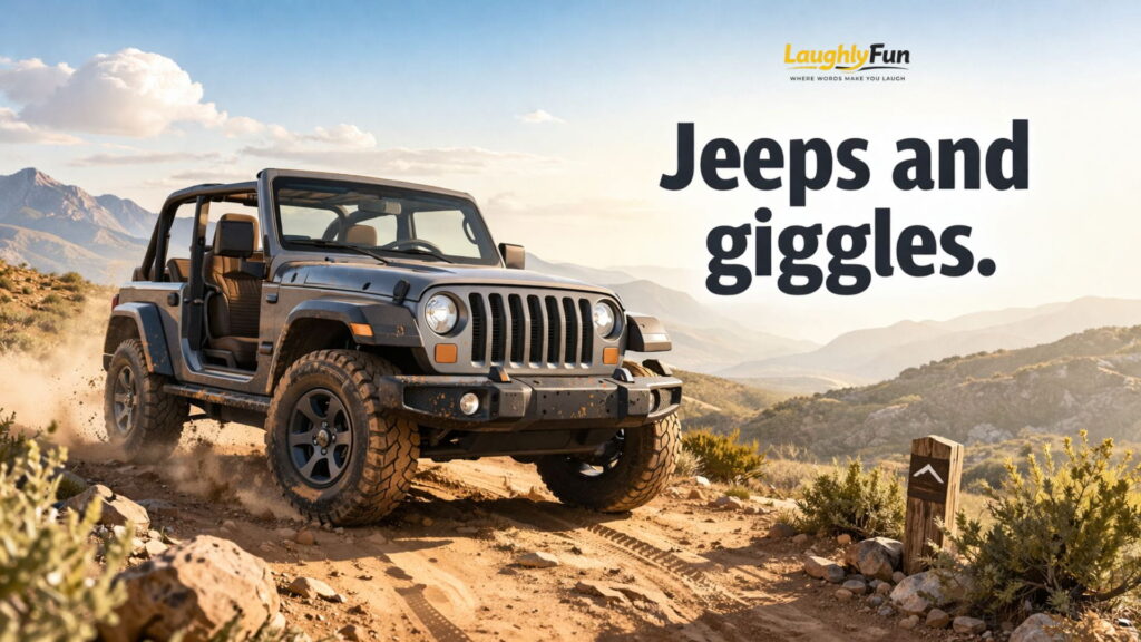 455 Best Jeep Puns, One-Liners & Captions for Off-Road Laughs