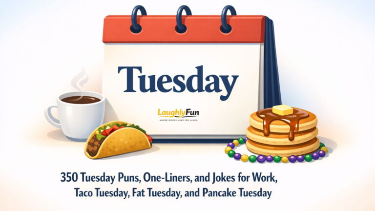 350 Tuesday Puns, One-Liners, and Jokes for Work, Taco Tuesday, Fat ...